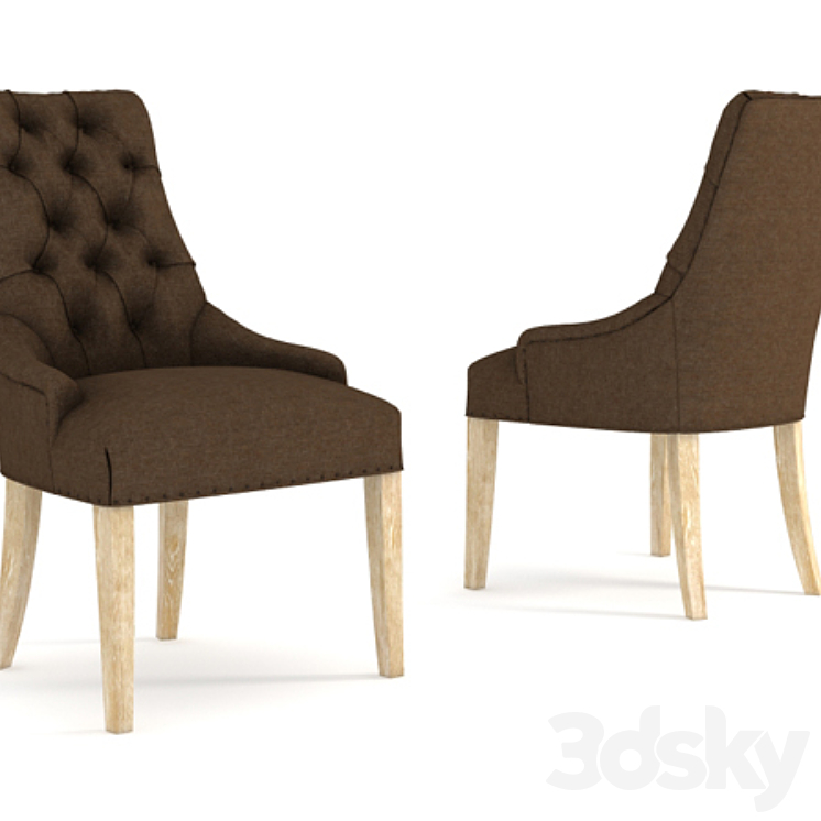 Albert arm chair 8826-1006 a008 - Chair - 3D model