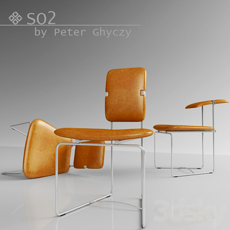 SO2 - Chair - 3D model