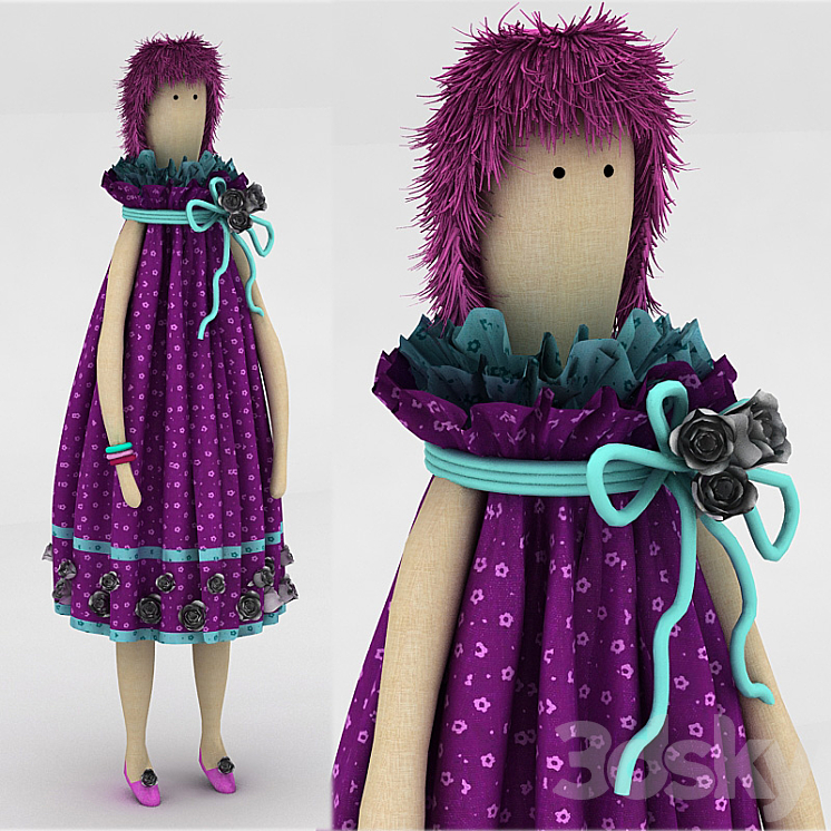Tilda - Toy - 3D model
