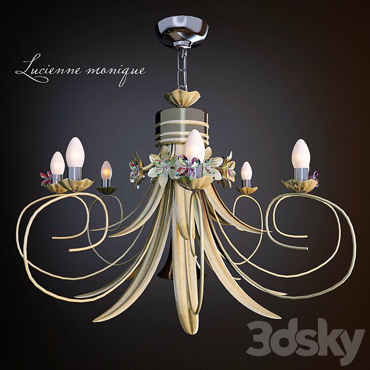 Lucienne monique - Pendant light - 3D model