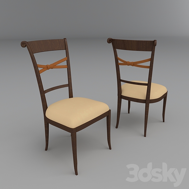 stul_retro - Chair - 3D model
