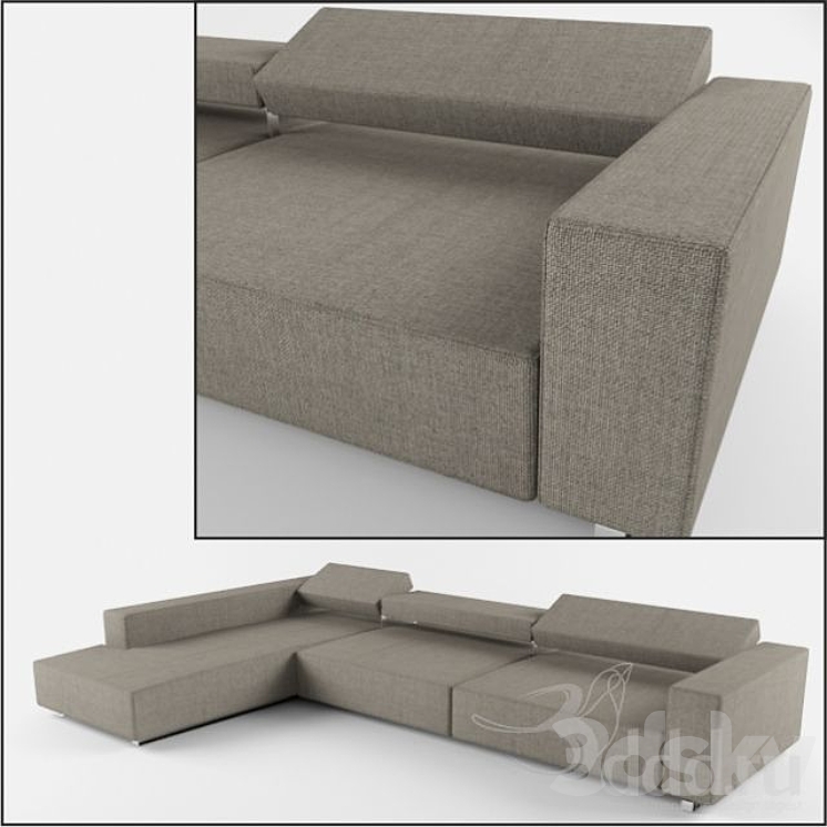 Derin Sofa - Sofa - 3D model