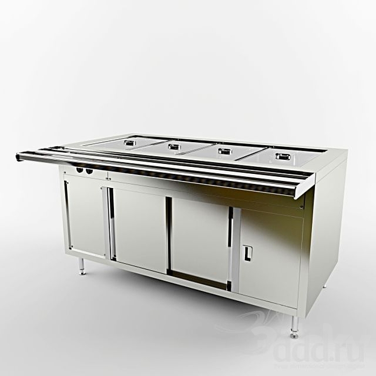 bain marie - Restaurant - 3D model