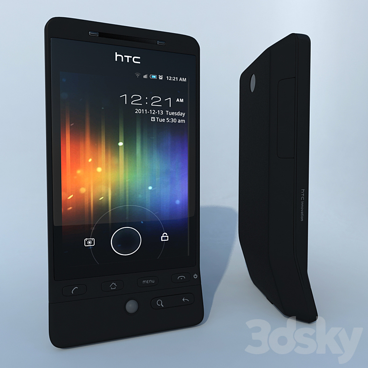 htc Hero - Phones - 3D model