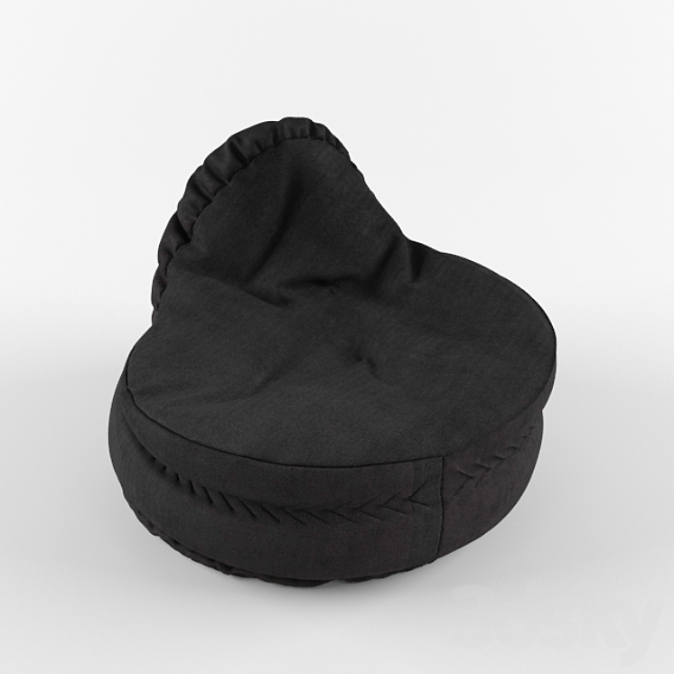 poof chair - Arm chair - 3D model