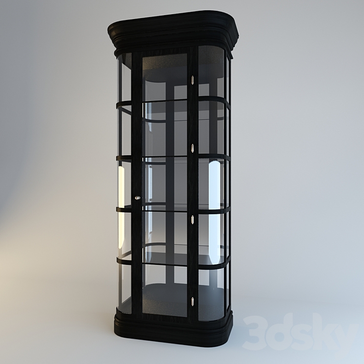 Showcase EICHHOLTZ CABINET OMNIBUS - Wardrobe & Display cabinets - 3D model