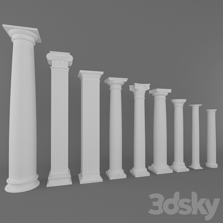 Columns - Other - 3D model