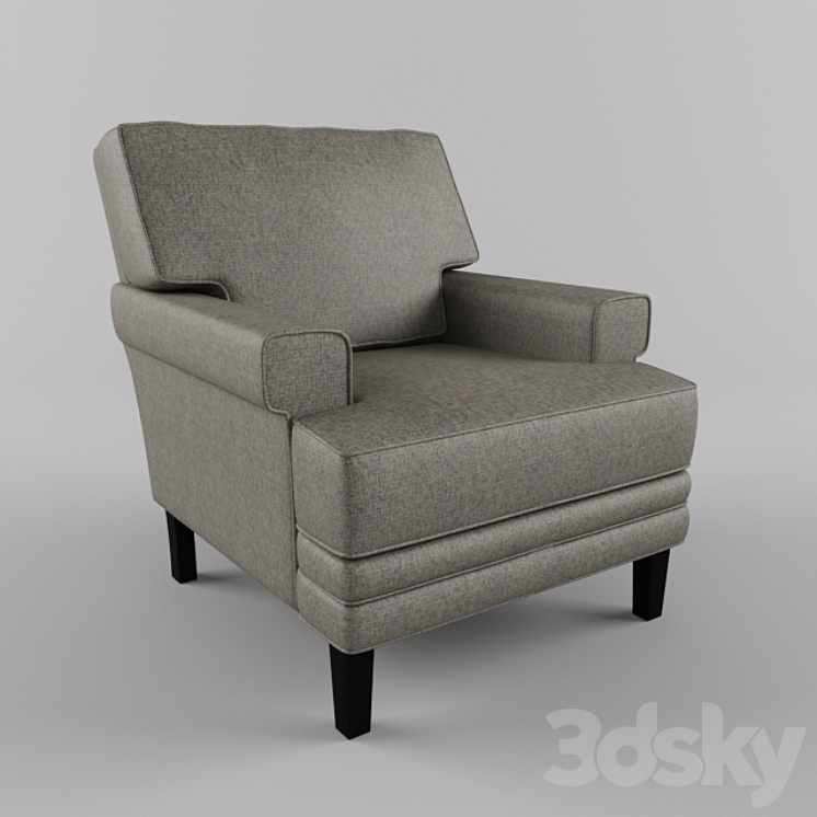 Rainer chair - Arm chair - 3D model