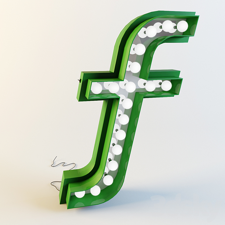 Delightfull GRAPHIC LAMP COLLECTION - Floor lamp - 3D model