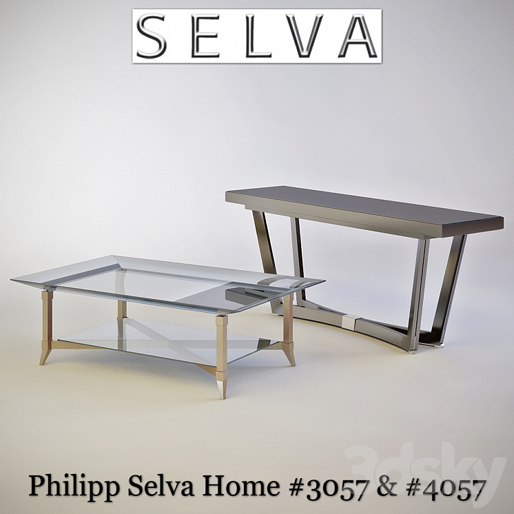 Philipp Selva Home # 3057 & # 4057 - Table - 3D model