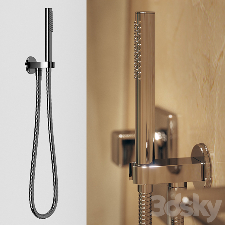 HAND SHOWER Zucchetti Z94177 - Faucet - 3D model