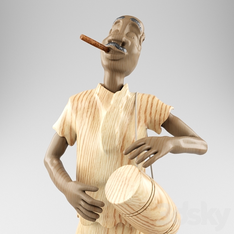 Cuban - Other decorative objects - 3D model