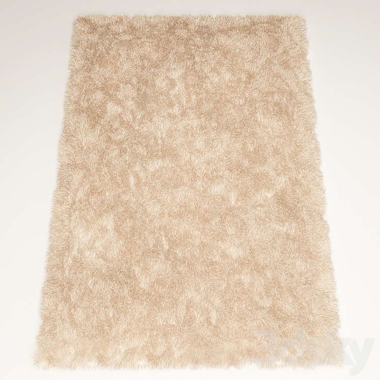 Fluffy carpet - Carpets - 3D model