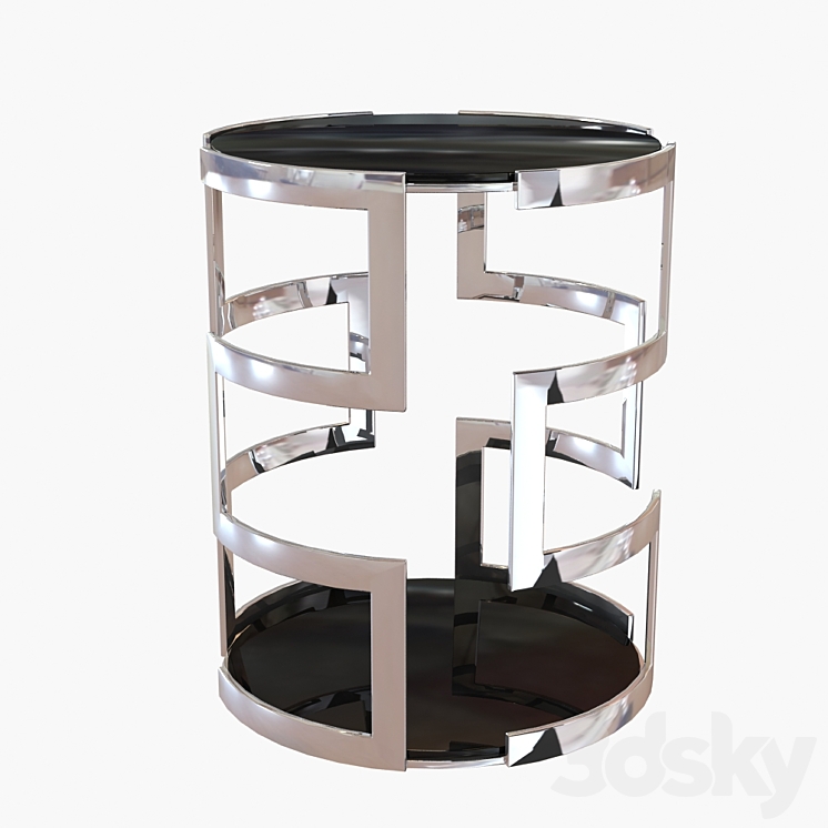 Andrew Martin visconti side table - Table - 3D model