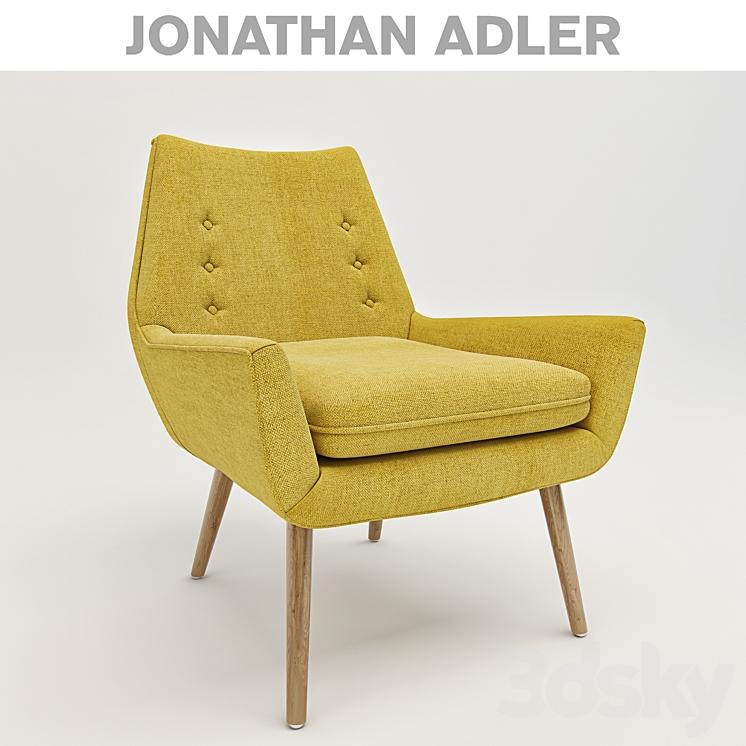 Jonathan Adler / Godfrey Chair - Arm chair - 3D model