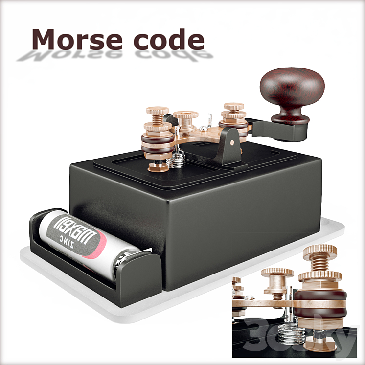 Morse code / Morse Code - Miscellaneous - 3D model