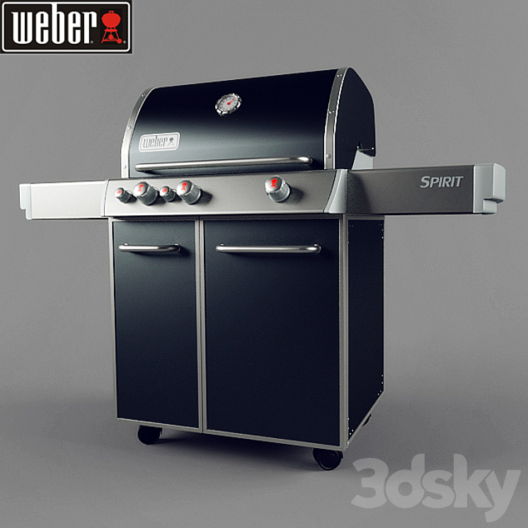 WEBER SPIRIT - Barbecue and grill - 3D model
