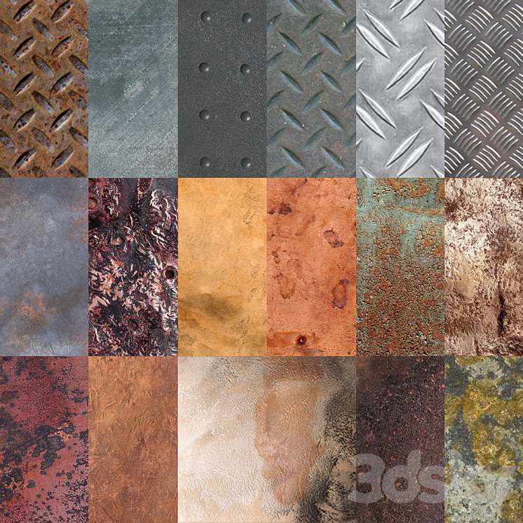 Metal texture - Metal - 3D model