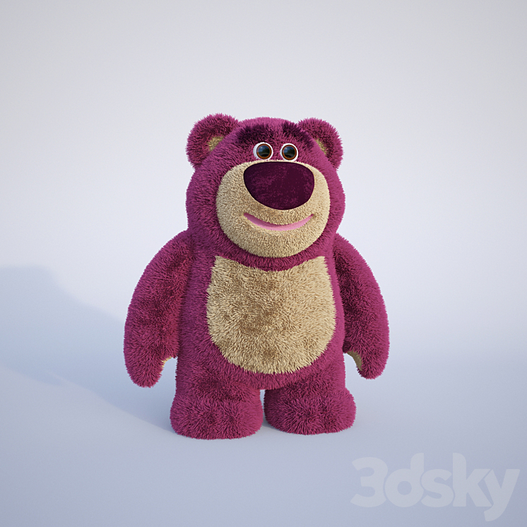 Lotso Bear - Toy - 3D model