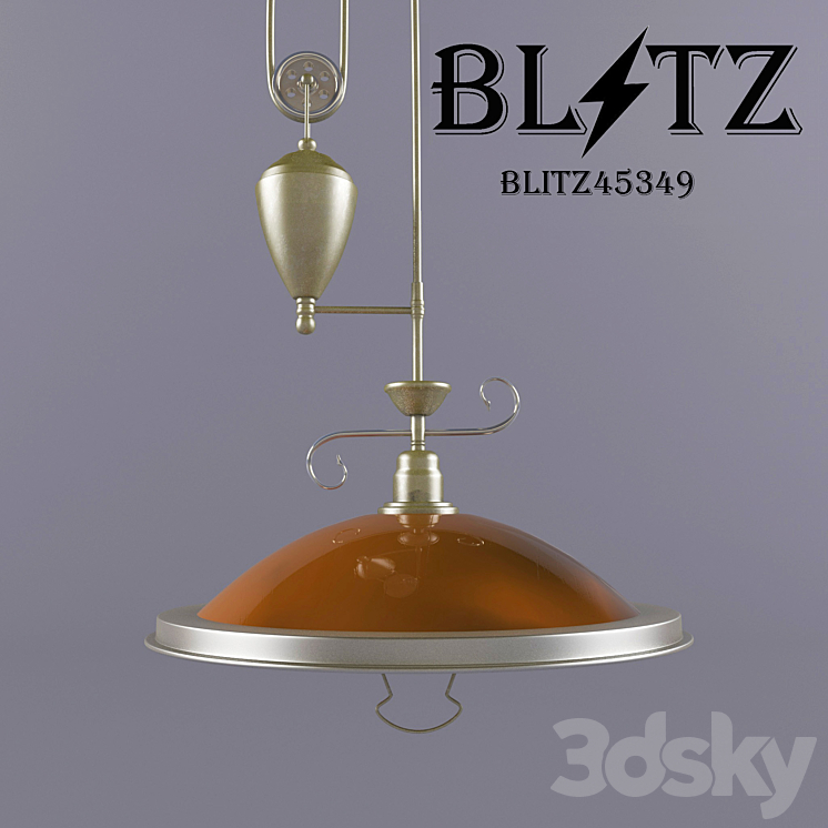 45349 BLITZ - Pendant light - 3D model