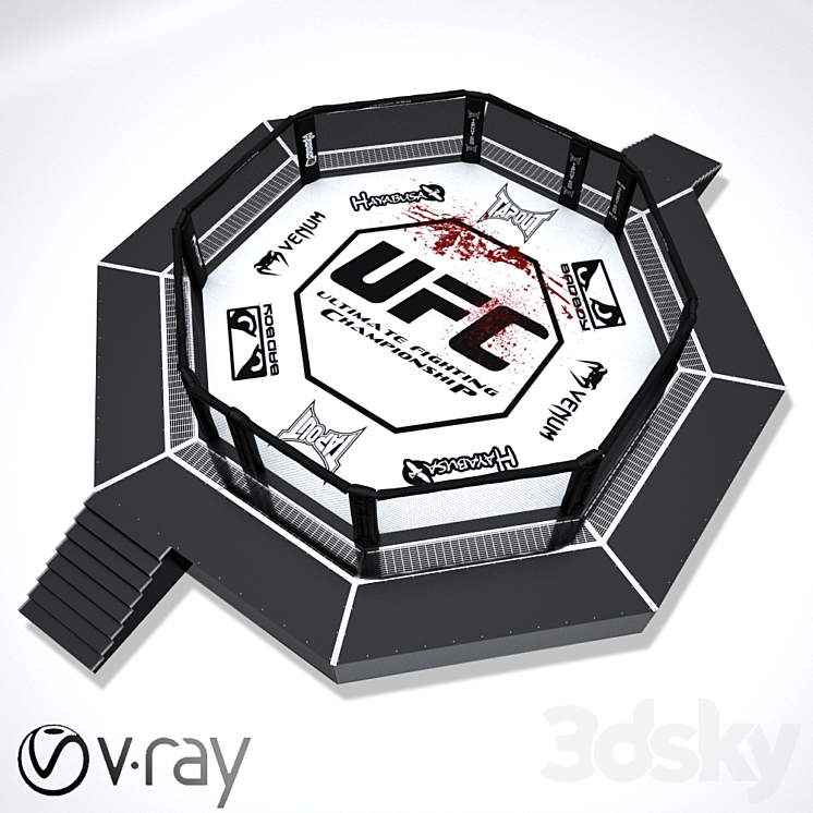 ufc octagon ring