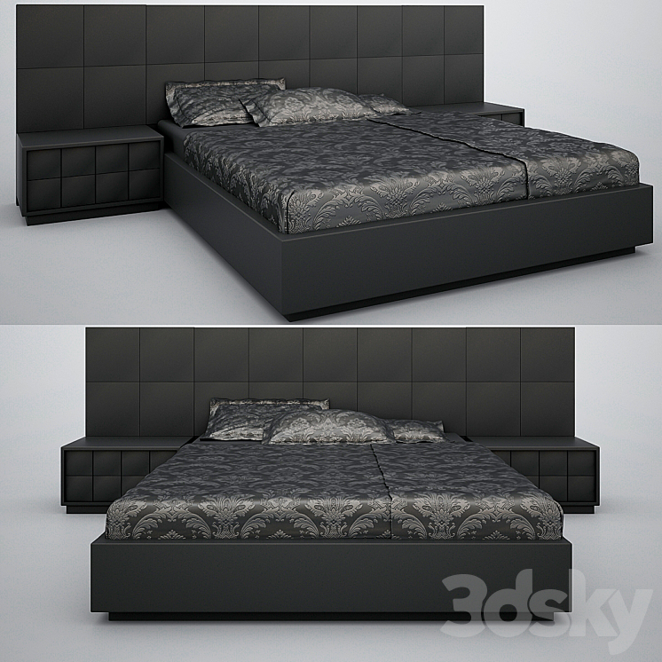 pepe bed - Bed - 3D model
