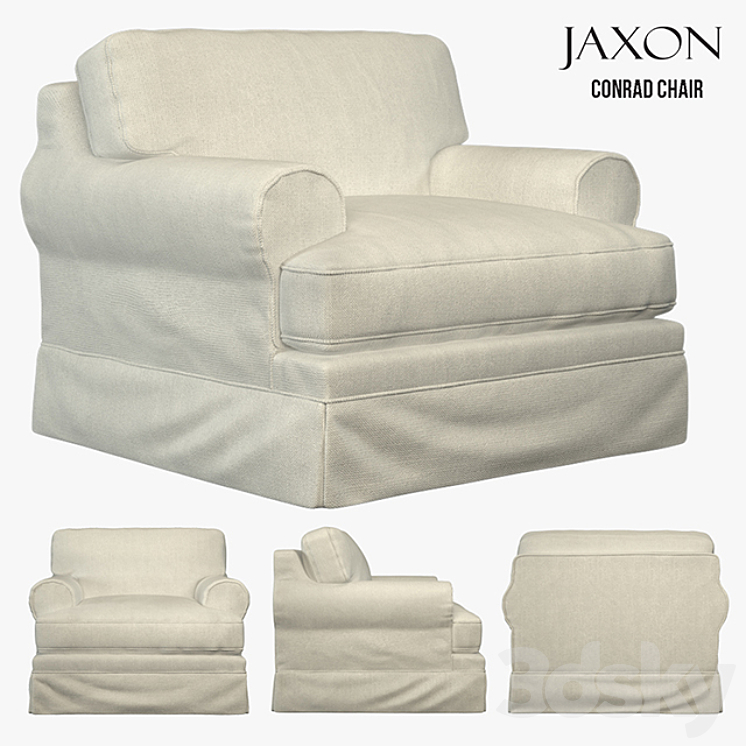 Jaxon - Conrad Chair - Arm chair - 3D model