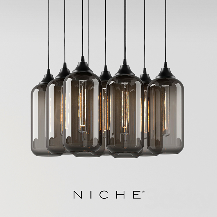 Niche lighting - Pendant light - 3D model