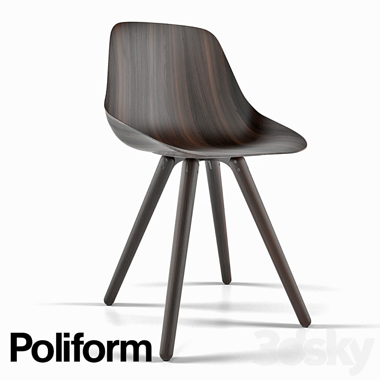 Poliform Harmony - Chair - 3D model