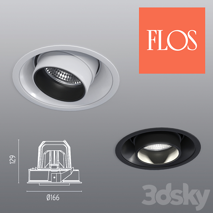 Flos Light Supply - Spot light - 3D model