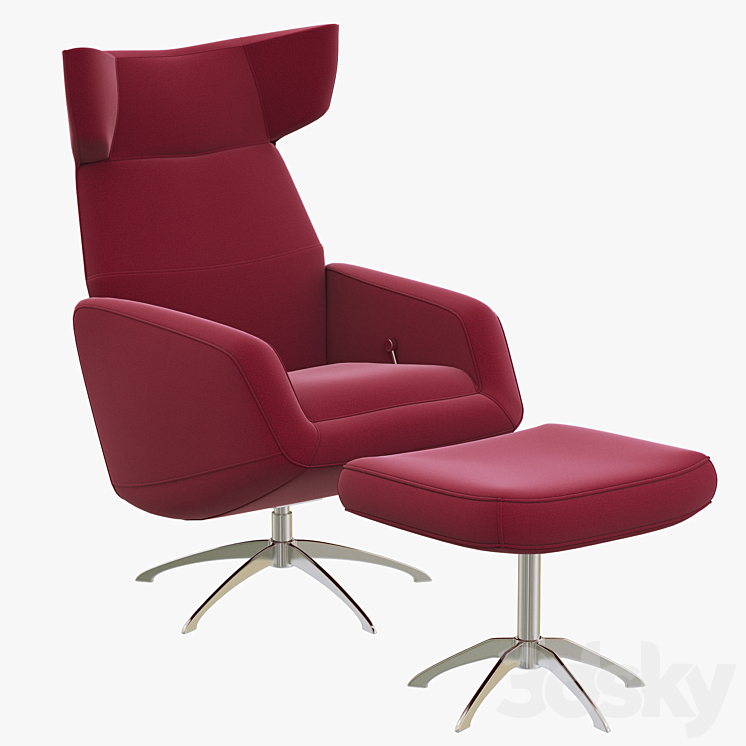 BoConcept Harvard - Arm chair - 3D model