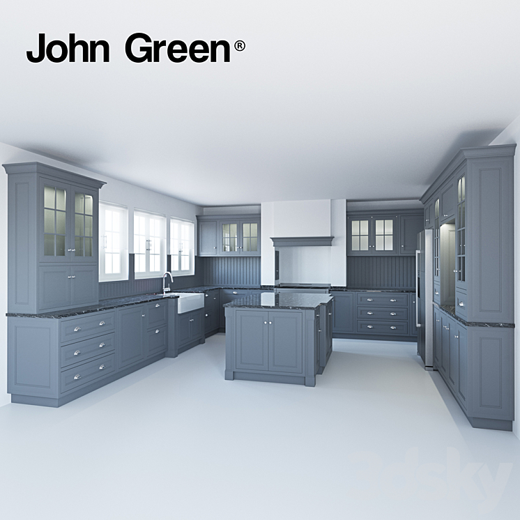 Kitchen Christie - Kitchen - 3D model