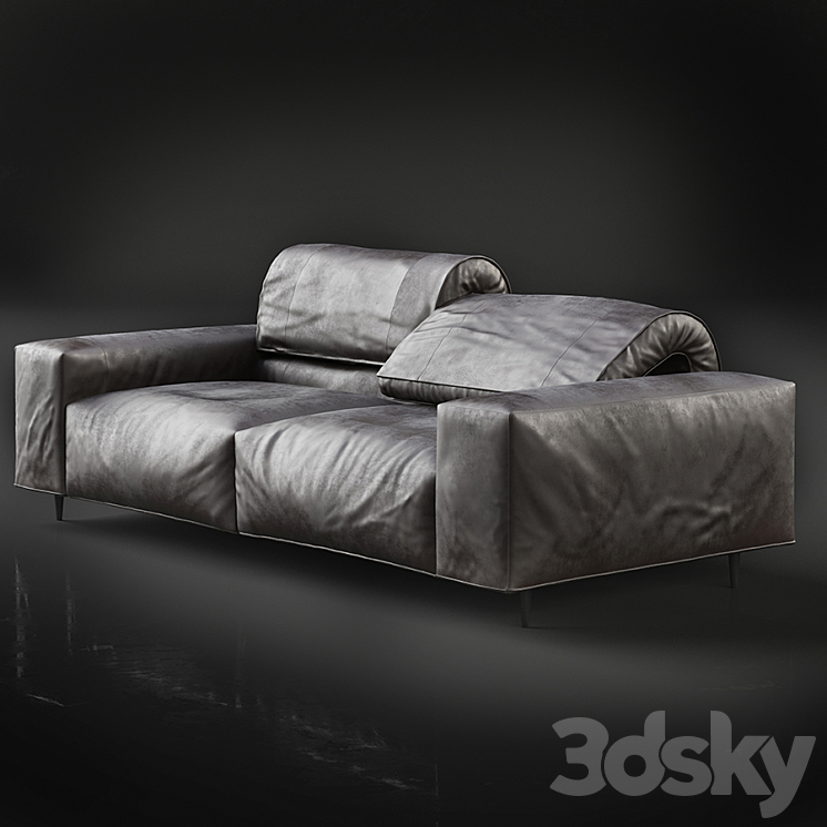 Crazy diamond twoseater - Sofa - 3D model