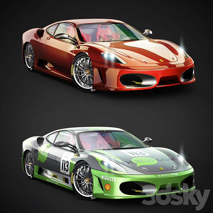 Ferrari F-450 - Ground Transport - 3D model