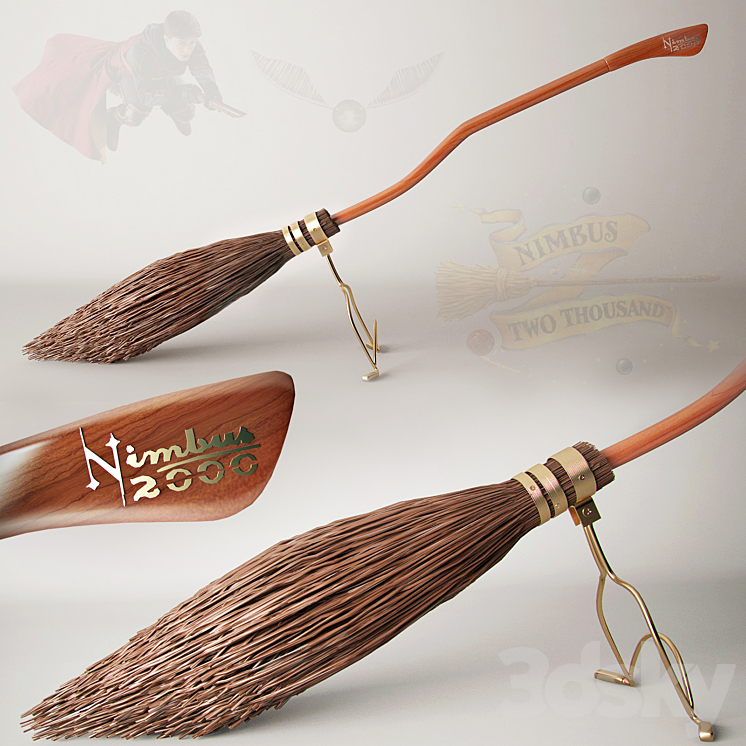 Nimbus 2000 - Miscellaneous - 3D model