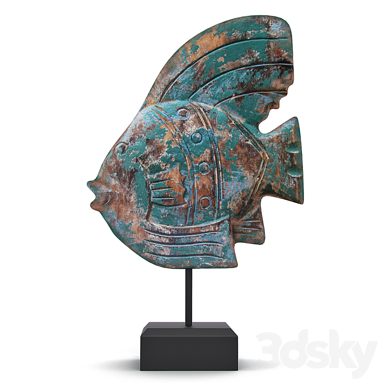 Mystic Fish Decor - Other decorative objects - 3D model