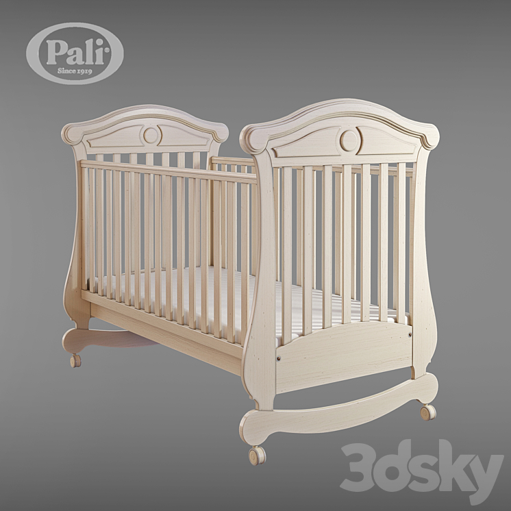 PALI crib - Bed - 3D model