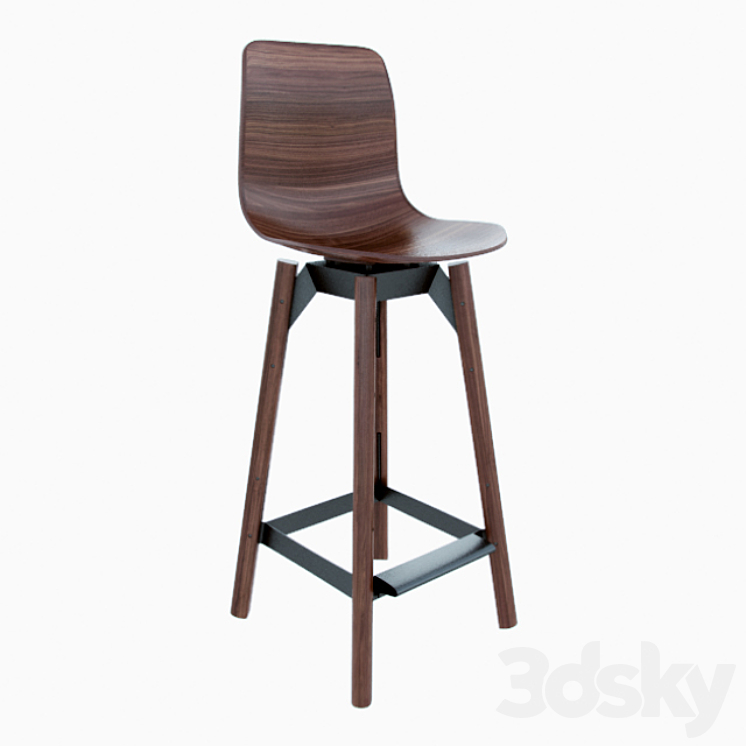 Case_Stool_Shin - Chair - 3D model