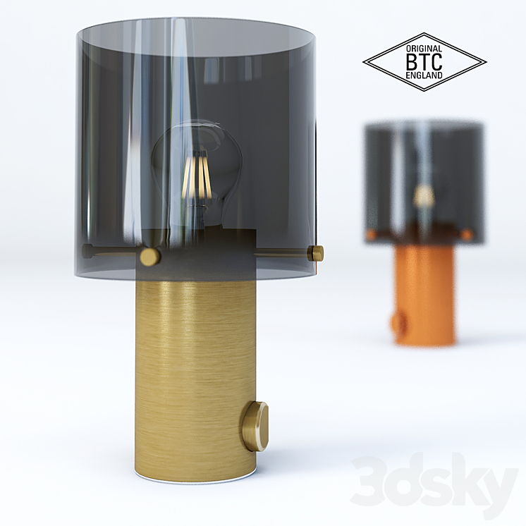 Original BTC Walter table lamp size1 - Table lamp - 3D model