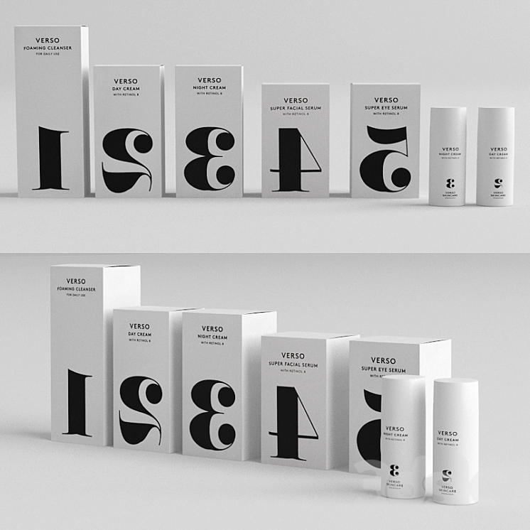 sephora verso skincare - Bathroom accessories - 3D model