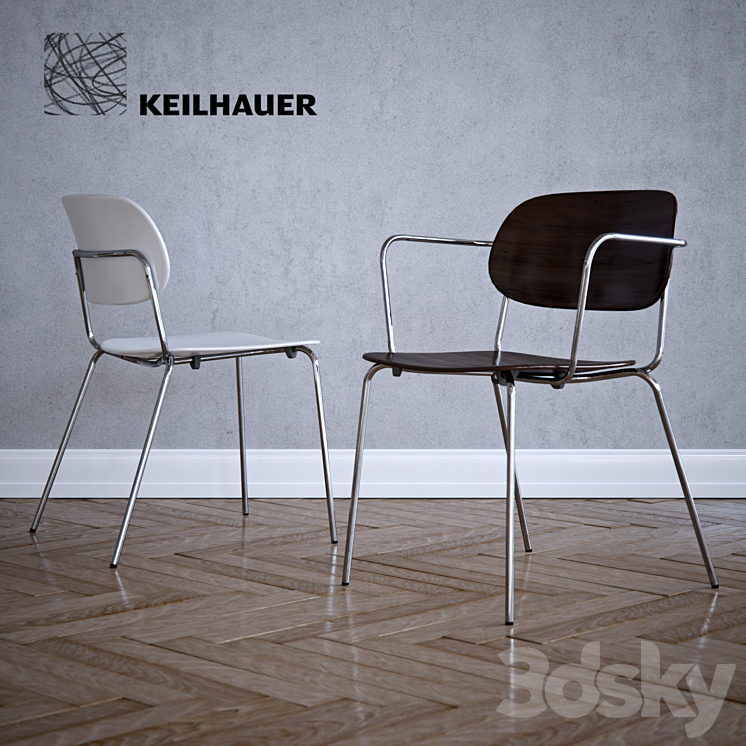 Keilhauer Chips - Chair - 3D model