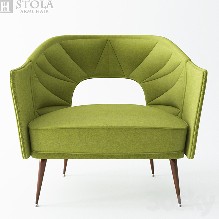 stola armchair - Arm chair - 3D model