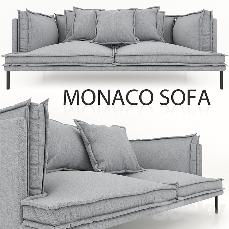 MONACO SOFA - Sofa - 3D model