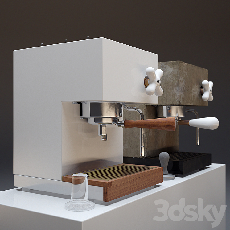 the Anza Coffee Maker - Kitchen appliance - 3D model