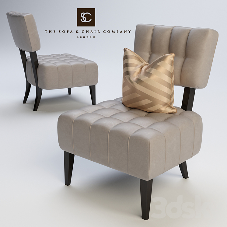THE SOFA&CHAIR COMPANY COCO - Arm chair - 3D model