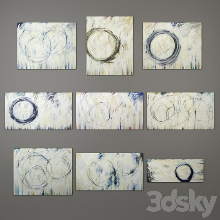 MEREDITH BINGHAM ART - Frame - 3D model