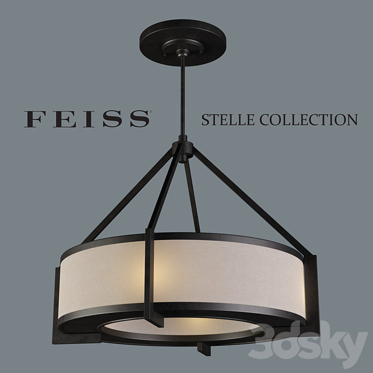 Feiss The Stelle Collection - Pendant light - 3D model