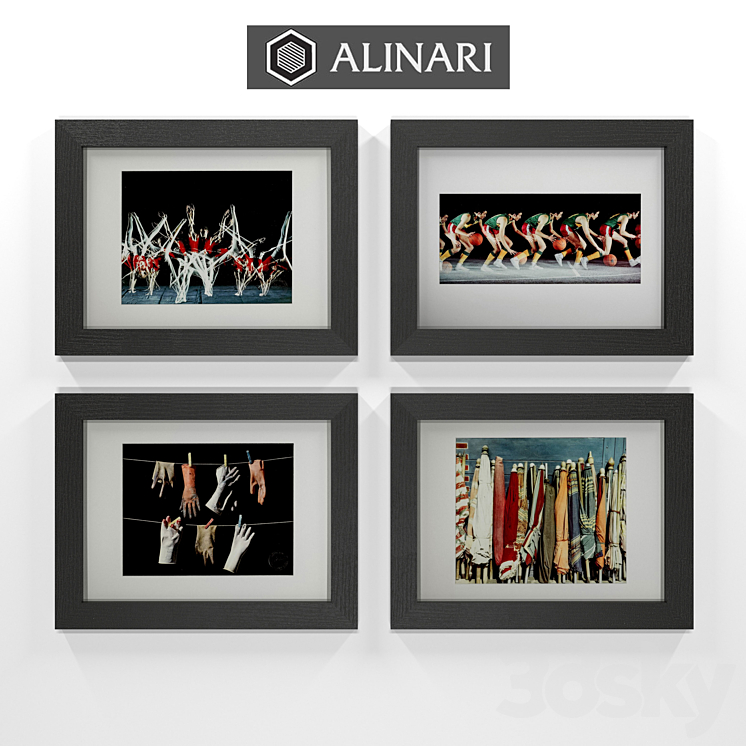 Alinari artistic photo set - part 2 - Frame - 3D model