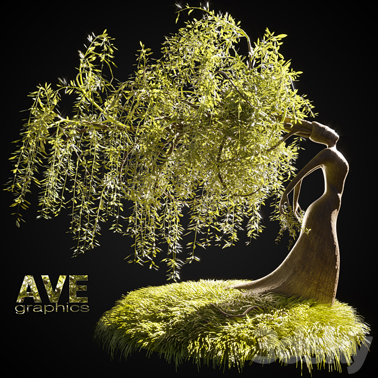 AVE Last light - Tree - 3D model