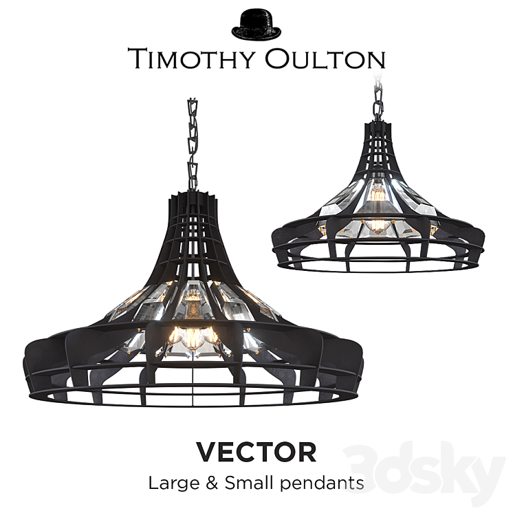Timothy Oulton Vector Pendant - Pendant light - 3D model